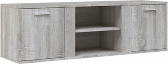 vidaXL Vidaxl - TV-Schrank Grau Sonoma 120x34x37 cm Holzwerkstoff