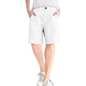 Generic Short Fluide Femme Taille Haute Jean Enceinte Large Musculation Handball Seconde Escalade Paillette Plus Danse Elasthane Baroudeur Dance Sportswear Re