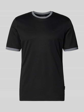 Bugatti T-Shirt mit Rundhalsausschnitt