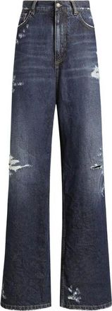 Dolce & Gabbana Jean Droit - Bleu