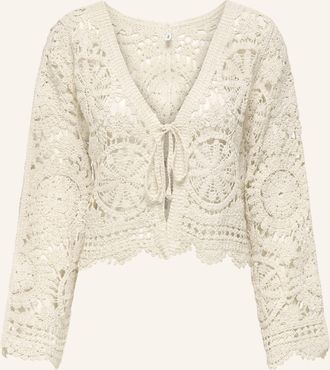 Only Strickh&uuml;lle weiss