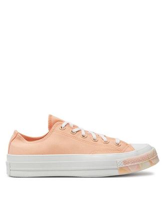 Converse Sneakers aus Stoff Chuck 70 Marbled A03531C Orange