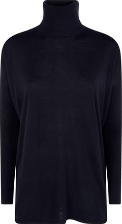 Gentryportofino Sweater Wool Silk D603wa G0009 Black
