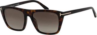 Tom Ford Lunettes de soleil Aslan - Homme - Accessoires - Brun - Taille: 56 MM