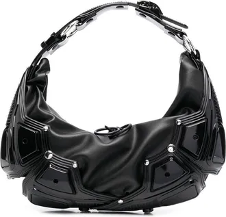 Innerraum sac &agrave; main clout&eacute; &agrave; fermeture zipp&eacute;e - Noir