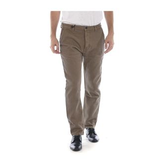Daniele Alessandrini Homme, Pantalons, Beige, Taille: W29 Chinos Slim Fit