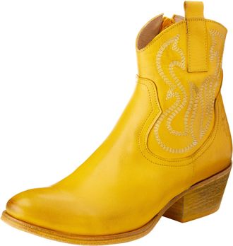 FLY London Fly London Damen Wami092fly Stiefeletten, gelb, 37 EU