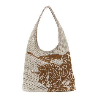 Burberry Femme, Sacs, Multicolore, Taille: ONE Size Crochet Shopping Bag