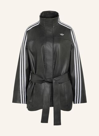 adidas Originals Adidas Originals Jacke In Lederoptik braun