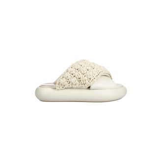 J.W.Anderson Crochet Twister - Femme - Chaussures - Beige - Taille: 39 EU