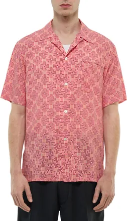 Fursac Chemisette hawa&iuml;enne &agrave; motif parasols - Taille XL - Homme