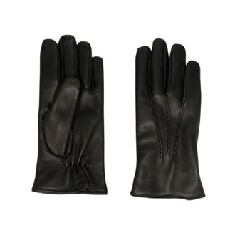 Orciani Nappa Flake Lederhandschuhe - - Accessories - Damen - Schwarzk - 9 IN