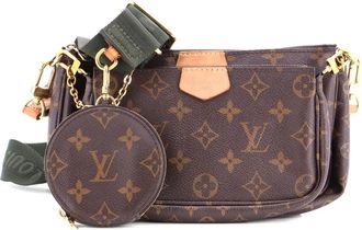 Louis Vuitton Multi Pochette Accessoires Monogram Canvas crossbody bag - Marron