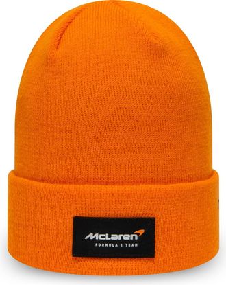 New Era Wintermütze Cuff Beanie - McLaren Racing Papaya