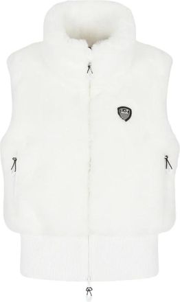 Emporio Armani Emporio Armani Ea7, Femme, Vestes, Blanc, Taille: 38 FR Vest