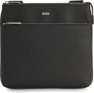BOSS Zair_S z env large Herren Crossbody, Black1