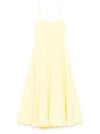 SIMKHAI robe mi-longue Kittiya - Jaune