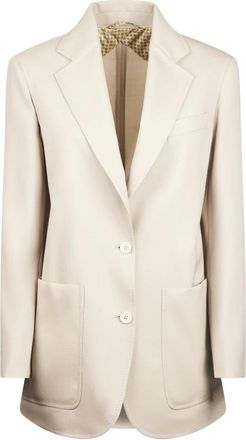 Max Mara Femme, Vestes, Beige, Taille: 38 FR Giacca