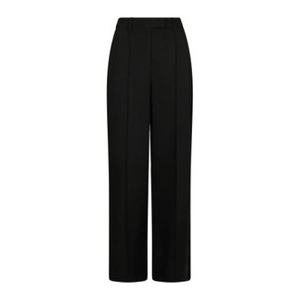 Neo Noir Klassische Schwarze Hose mit B&uuml;gelfalten - - Trousers - Damen - Schwarzk - XL