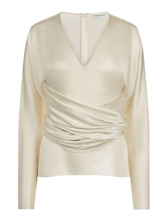 Nina Ricci Top - Wei&szlig;