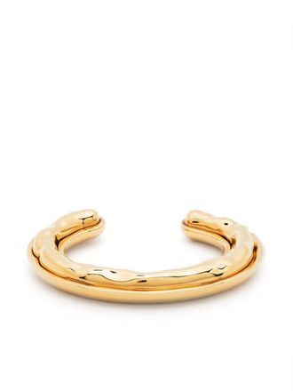 Jil Sander bracelet à fini poli - Jaune