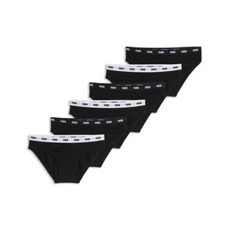 Puma Slips Damen (6er-Pack), Accessoires, Schwarz, XXL