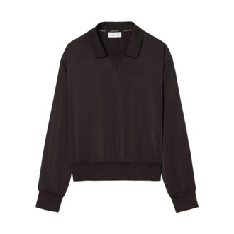 Lacoste V-Ausschnitt Strickware - - Knitwear - Damen - Braun - L