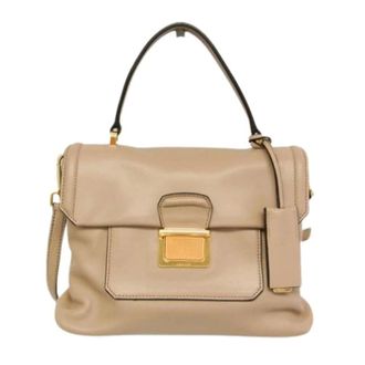 Miu Miu Sac &agrave; main Pre-owned- Sac bandouli&egrave;re - Femme - Pre-owned - Beige - Taille: ONE Size
