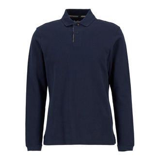Barbour Essential Langarm-Poloshirt - - Tops - Herren - Blau - S