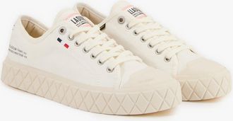 Palladium Baskets en coton m&eacute;lang&eacute;