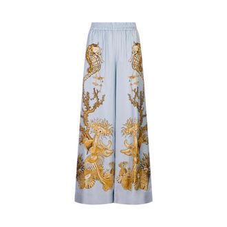 La DoubleJ Femme, Pantalons, Multicolore, Taille: 38 FR Palazzo Pants