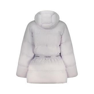 Calvin Klein Quilted Nylon Jacket - Purple
