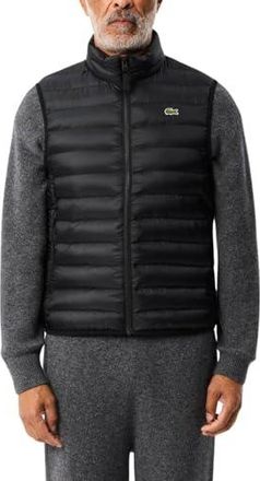 Lacoste Mens Jacket Veste, Noir, 50 Homme