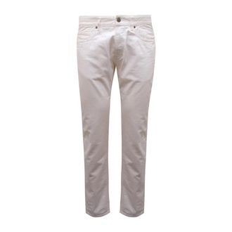 Mauro Grifoni Denim Hose Sir. Rocco Stil - - Jeans - Herren - Wei&szlig; - W33