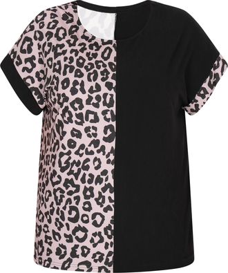 Usha T-Shirt in &Uuml;bergr&ouml;&szlig;e usha PLUS GR&Ouml;SSE Frauen mehrfarbig schwarz