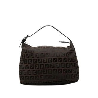 Fendi Pre-owned Canvas Shoulder Bag - - Pre-owned - Damen - Braun - ONE SIZE