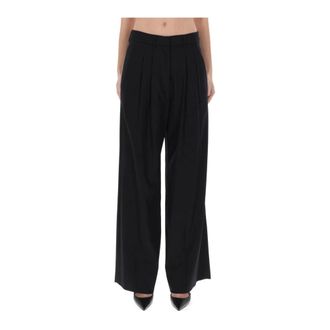 Pantaloni Torino Damen, Hosen, Schwarzk, LGr&ouml;&szlig;e