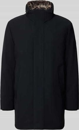 Strellson Regular Fit Parka mit abnehmbarem Kunstfellbesatz Modell Flex