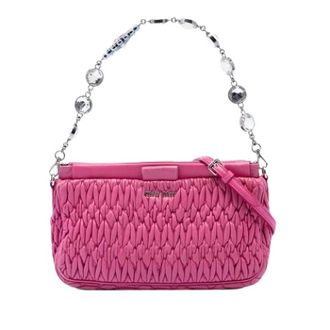 Miu Miu Pre-owned Quilted Satchel - - Pre-owned - Damen - Rosa - ONE SIZE