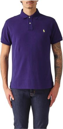 Polo Ralph Lauren Homme, Tops, Bleu, Taille: 2XL Polo Slim Fit