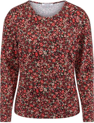 Peter Hahn Rundhals-Shirt Peter Hahn rot