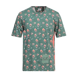 C.P. Company C.p. Company, Homme, Tops, Vert, Taille: S T-shirts élégants pour hommes et femmes