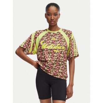 adidas T-Shirt Adidas X Farm Rio House Of Tiro KR0240 Rosa Regular Fit