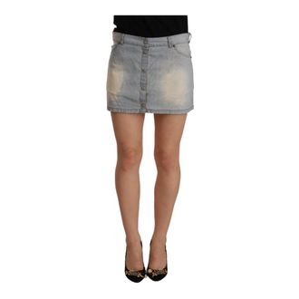 Ermanno Scervino Mini-Jeansrock - - Skirts - Damen - Blau - XS