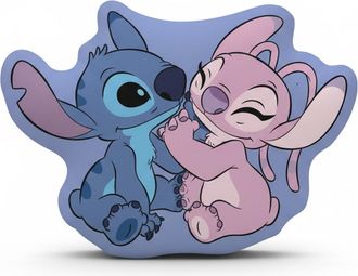 Lilo & Stitch Disney 3D-Kissen, Angel und Stitch, 40 x 28 cm, 100 % Polyester