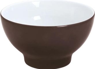 Kahla 202921A72605C Pronto Colore Bowl 14 cm chocolate brown|braune Schüssel aus Porzellan