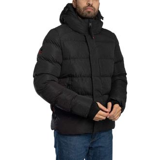 Superdry Doudoune de sport &agrave; capuche en microfibre