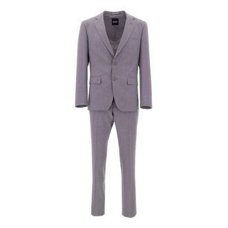 HUGO BOSS Homme, Costumes, Violet, Taille: XL Costume Deux Pi&egrave;ces Coupe Slim