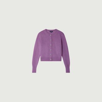 SOEUR CARDIGAN GRIFFITH VIOLET