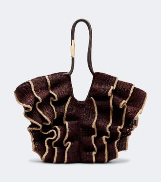 Zimmermann Cabas Goldentime Medium en raphia